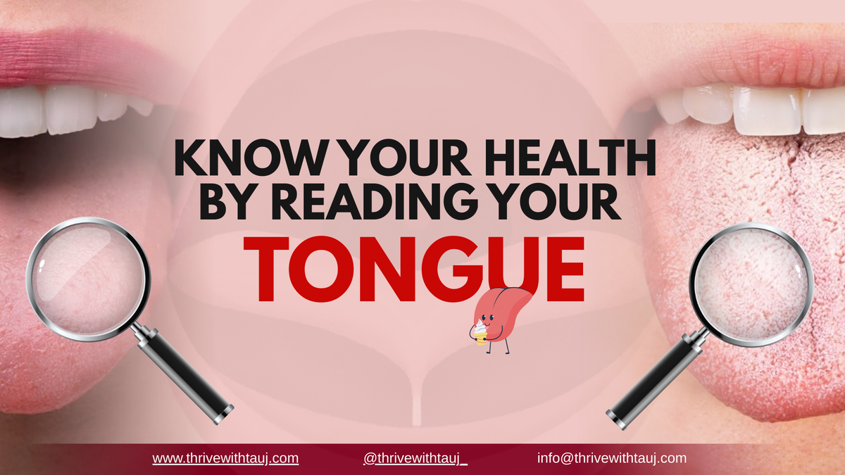 How to Read your Tongue Guide – Thrive With Tauj